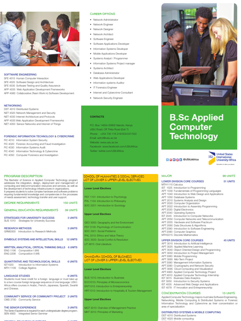 364e823b Bachelor Science in Applied Computer | PDF | Computers