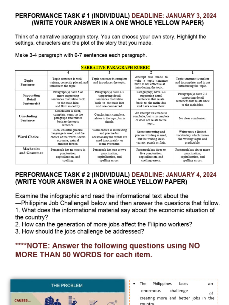 Grade 9 Performance Task Overview | PDF | Linguistics | Cognition