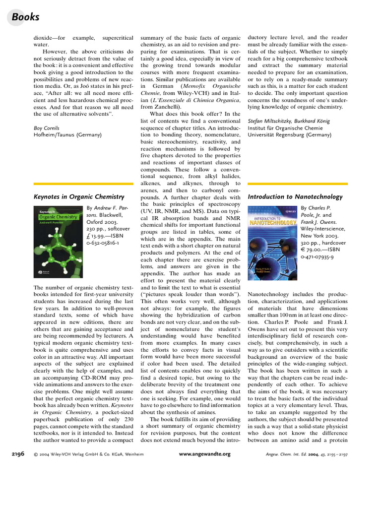 Chemistry related documents | PDF