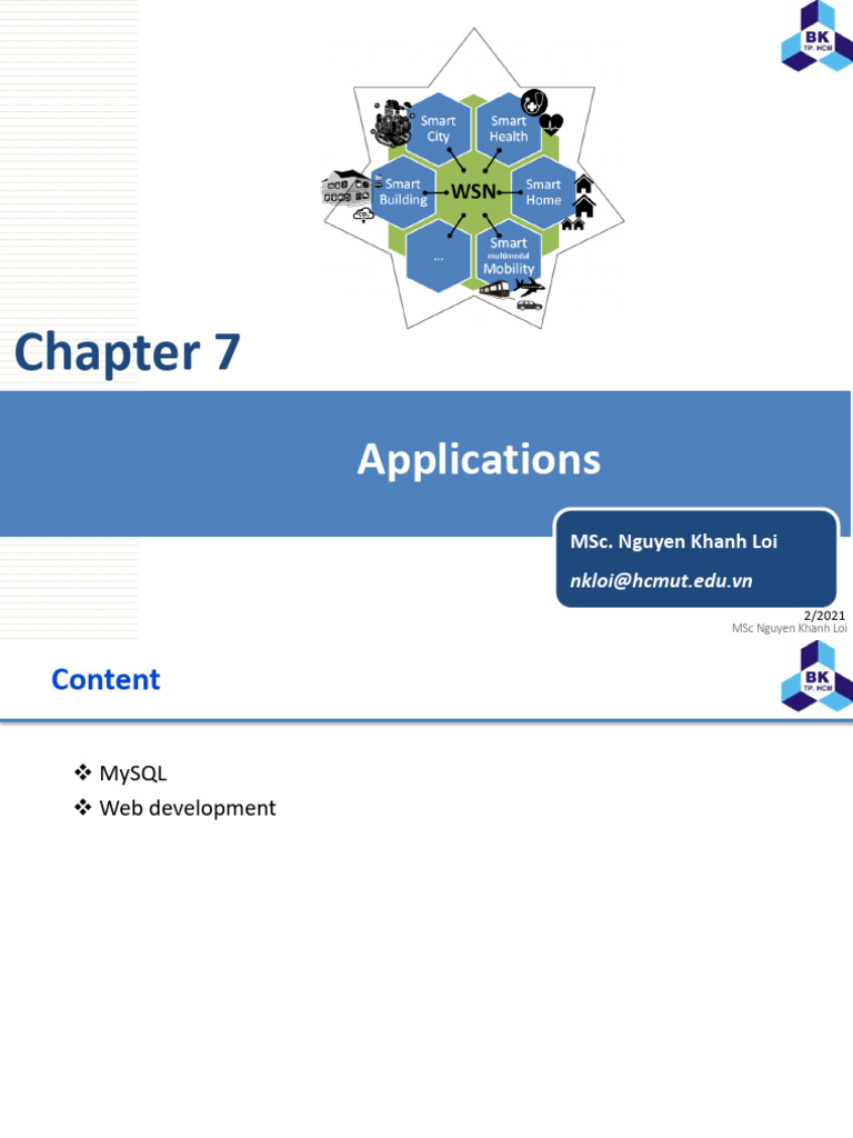 Chapter 7 - Application - Website | PDF