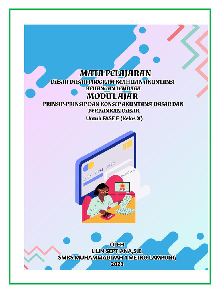 Modul Ajar Dasar-dasar Akuntansi dan Keuangan Lembaga - PRINSIP-PRINSIP ...