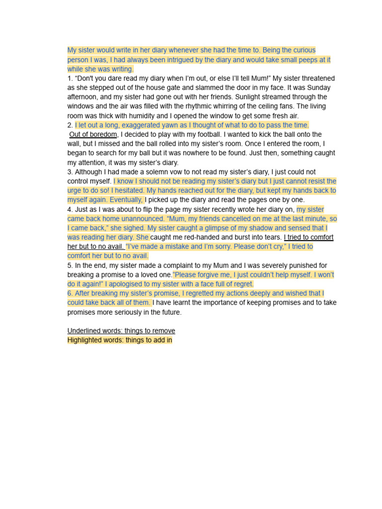Compo Editing Exercise | PDF