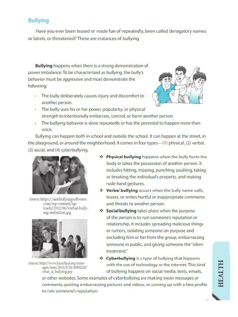 Discussion - Bullying, Stalking, and Extortion | PDF