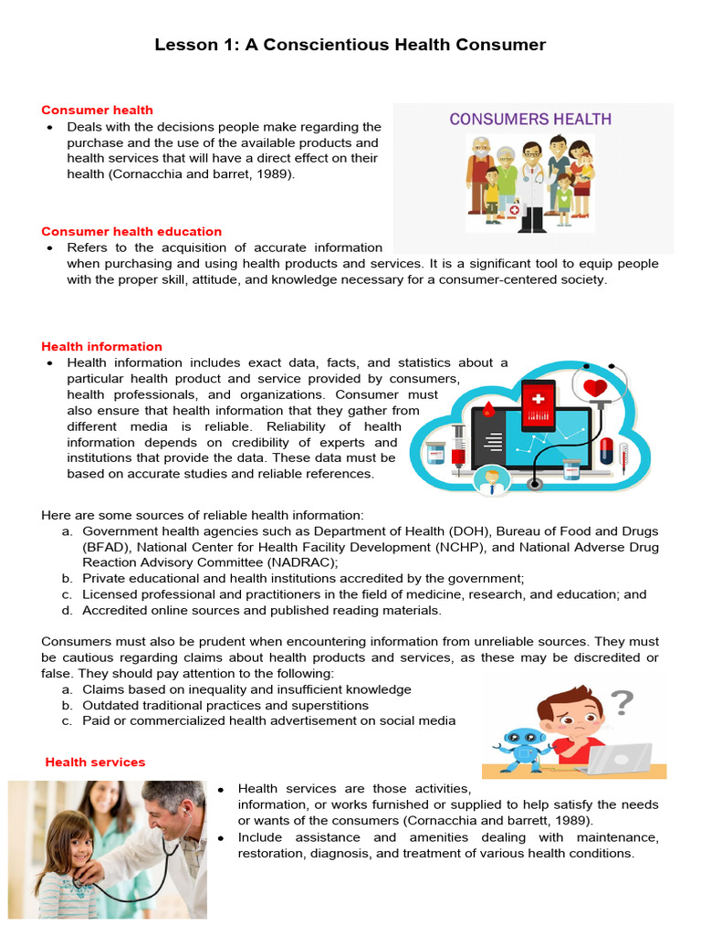 Consumer Health | PDF