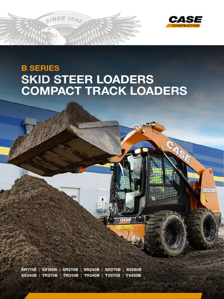 B Series Skid Steer Loaders Stage V Brochure Eu en | PDF