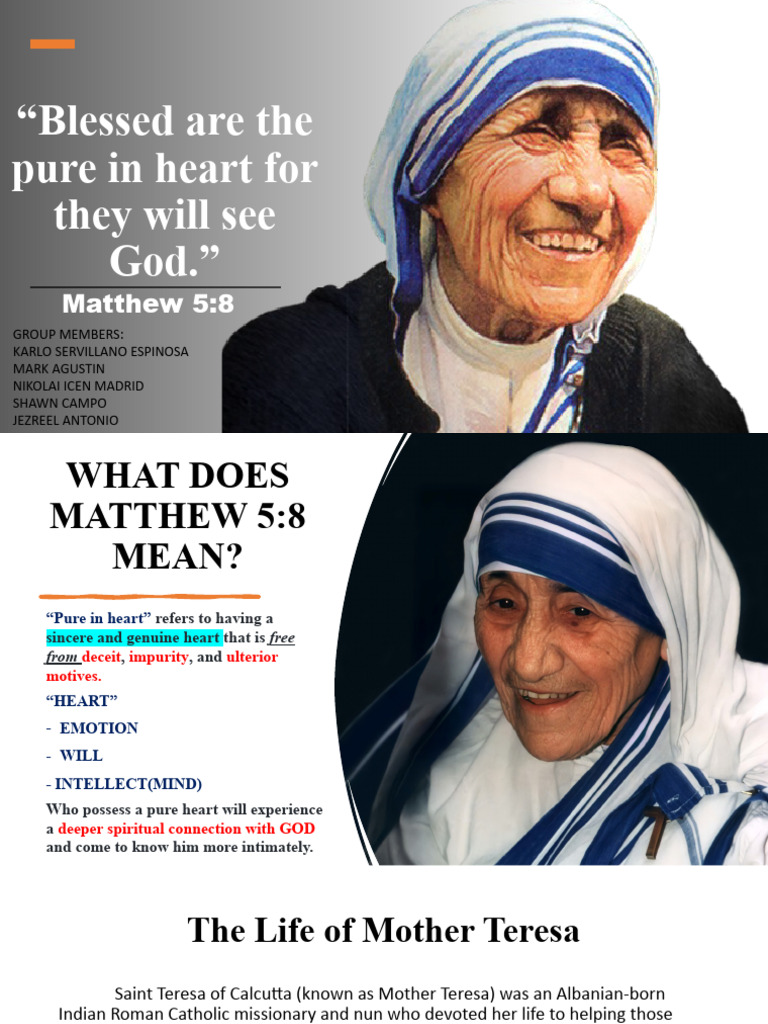 6th Beatitude | PDF | Religion & Spirituality