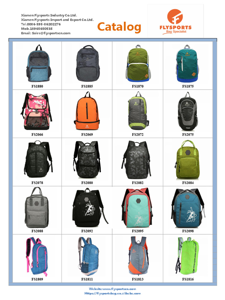 CATALOG-BACKPACK | PDF