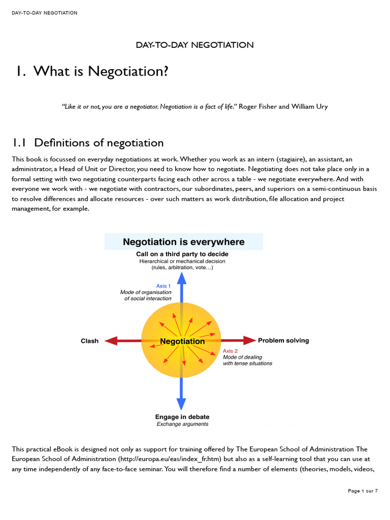 Negotiation Strategies | PDF | Negotiation | Risk