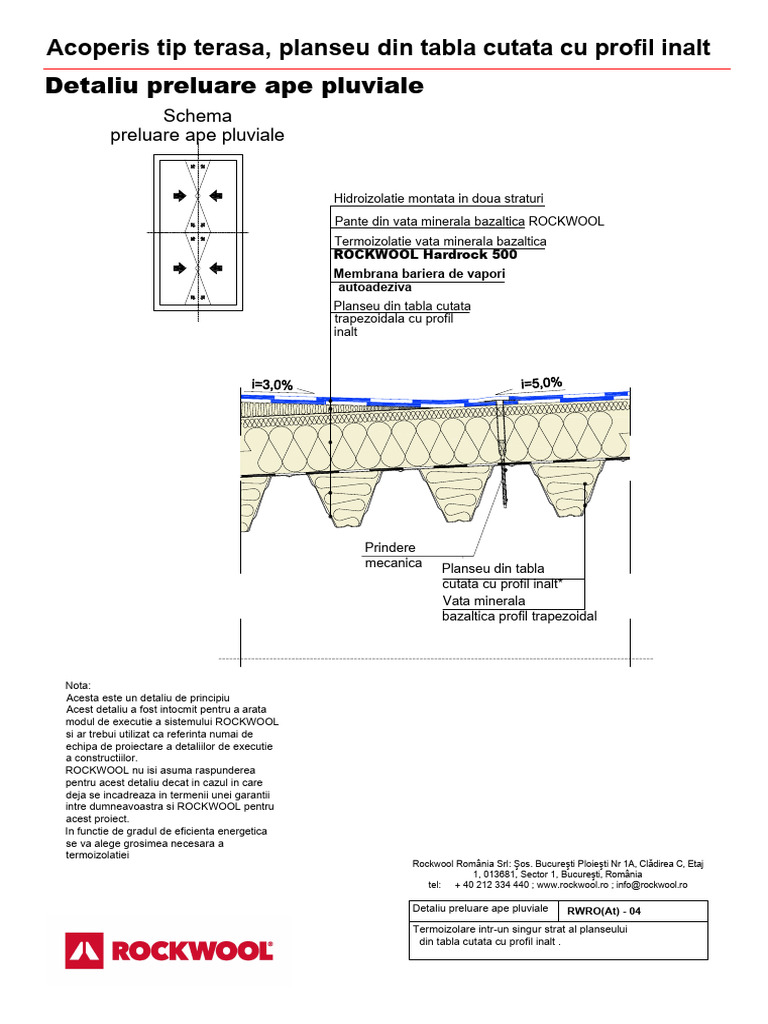 4 Detaliu de Principiu Preluare Ape Pluviale | PDF