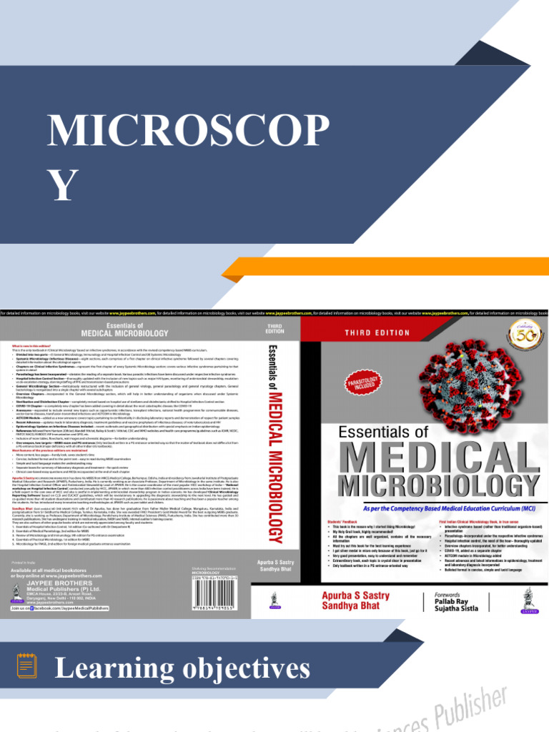 chapter 2- Microscopy | PDF