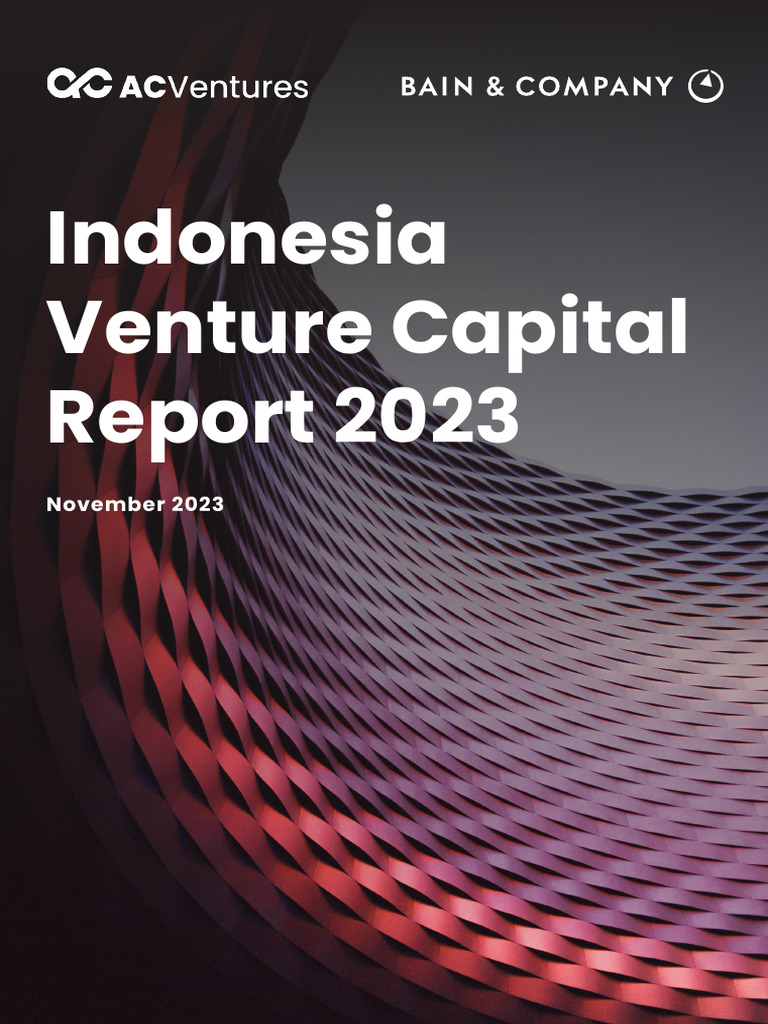 Indonesia Venture Capital Report 2023 | PDF | Venture Capital | Corporate Finance