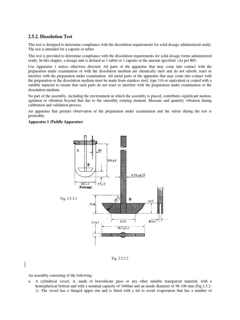 Dissolution Test-2554700864 | PDF | Buffer Solution | Tablet (Pharmacy)
