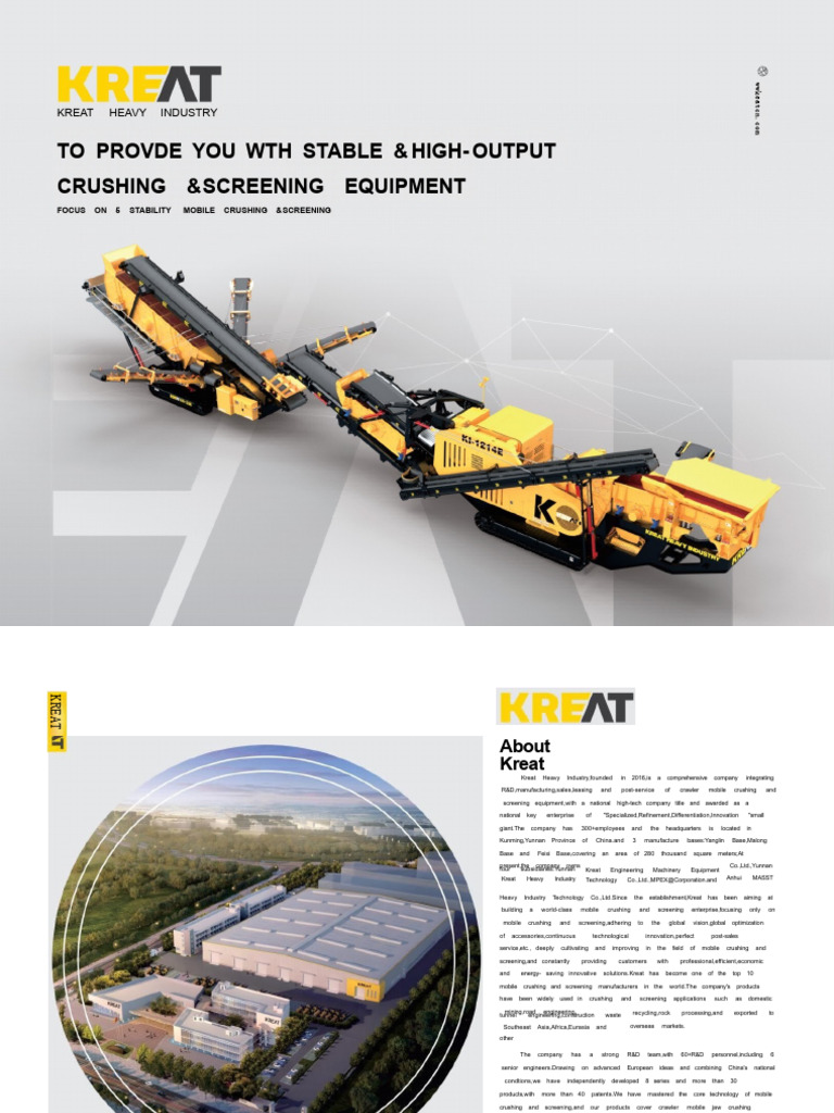 KREAT 海外画册 2023EN版 | PDF | Physical Sciences | Engineering