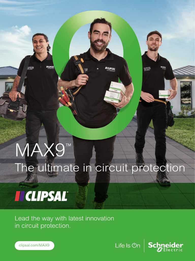 Clipsal Max9 Technical Catalogue | PDF | Electric Arc | Electricity