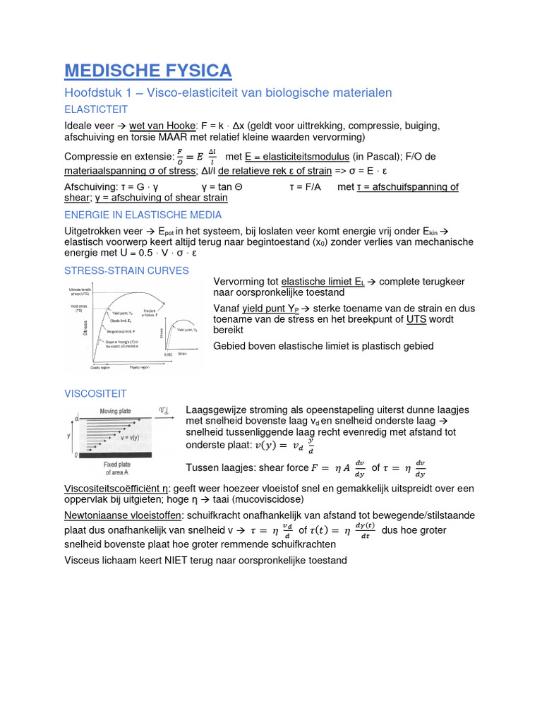 Cel I - Medische Fysica | PDF