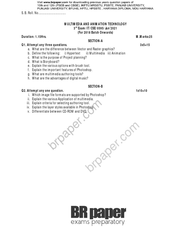 Multimedia Set 2 | PDF