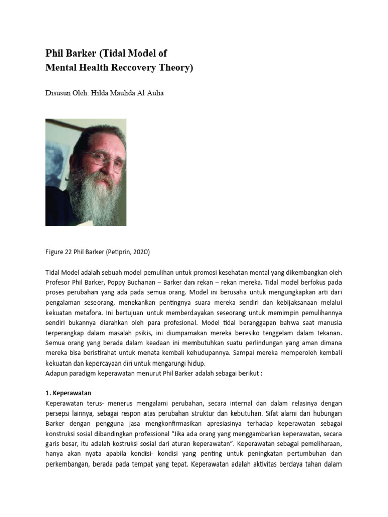 Tugas KDK Hilda-Phil Barker Theory | PDF