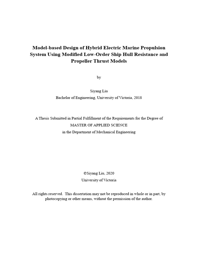 2 Model Based Design Of Hybrid Electric Marine Propulsion System Using Modified Low Order Pdf