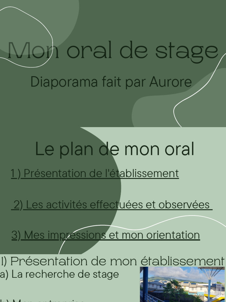 Présentation Simple Et Basique Vert Gouttes | PDF