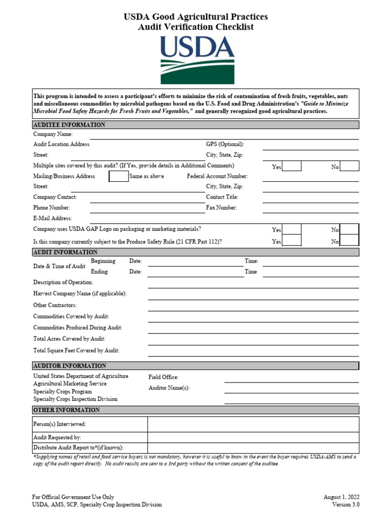 Gap Checklist Version 3 | PDF | Business | Finance & Money Management