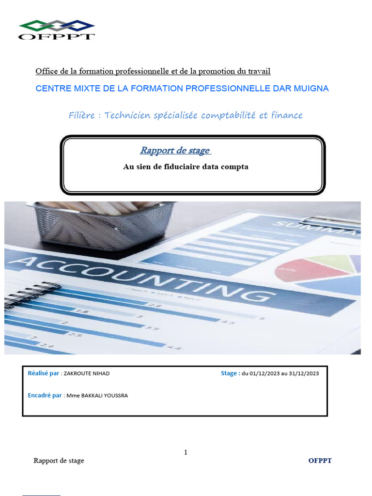 378442146-Rapport-De-Stage (4) Nihad | PDF