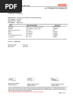 COA Buffered Himedia | PDF | Medical Specialties | Microbiology