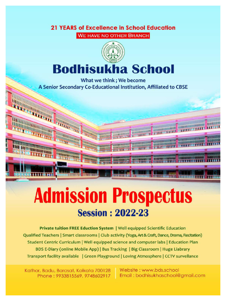 Prospectus 2022 | PDF