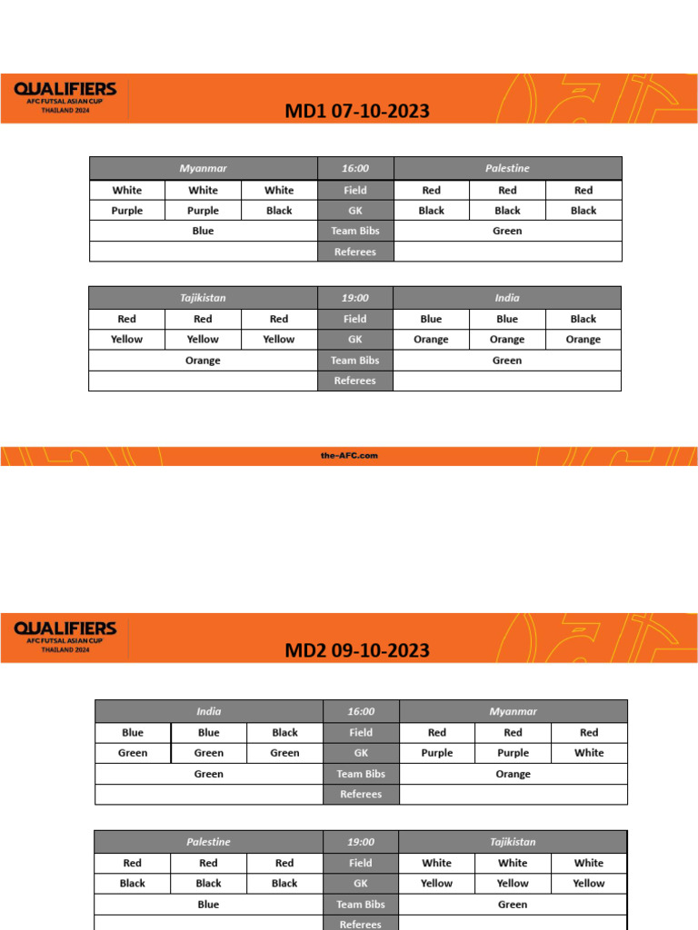 Team Colours | PDF