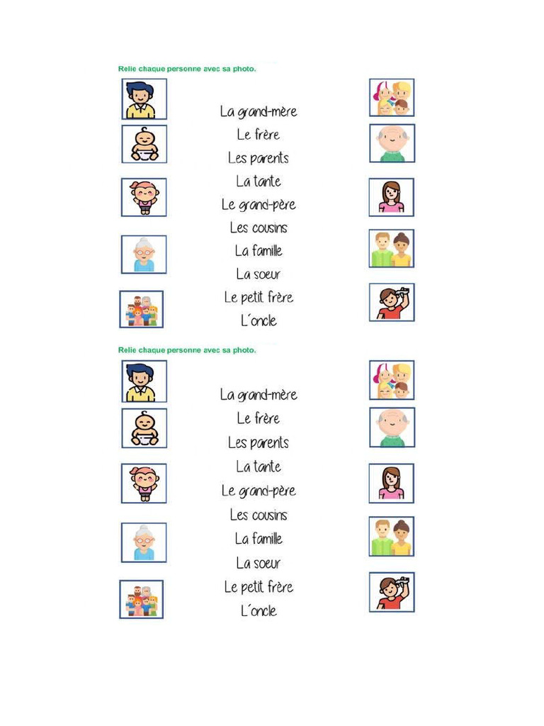 La Famille L'oncle La Tante | PDF