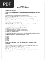 International Trade MCQs with Answers | PDF | Tariff | World Trade ...