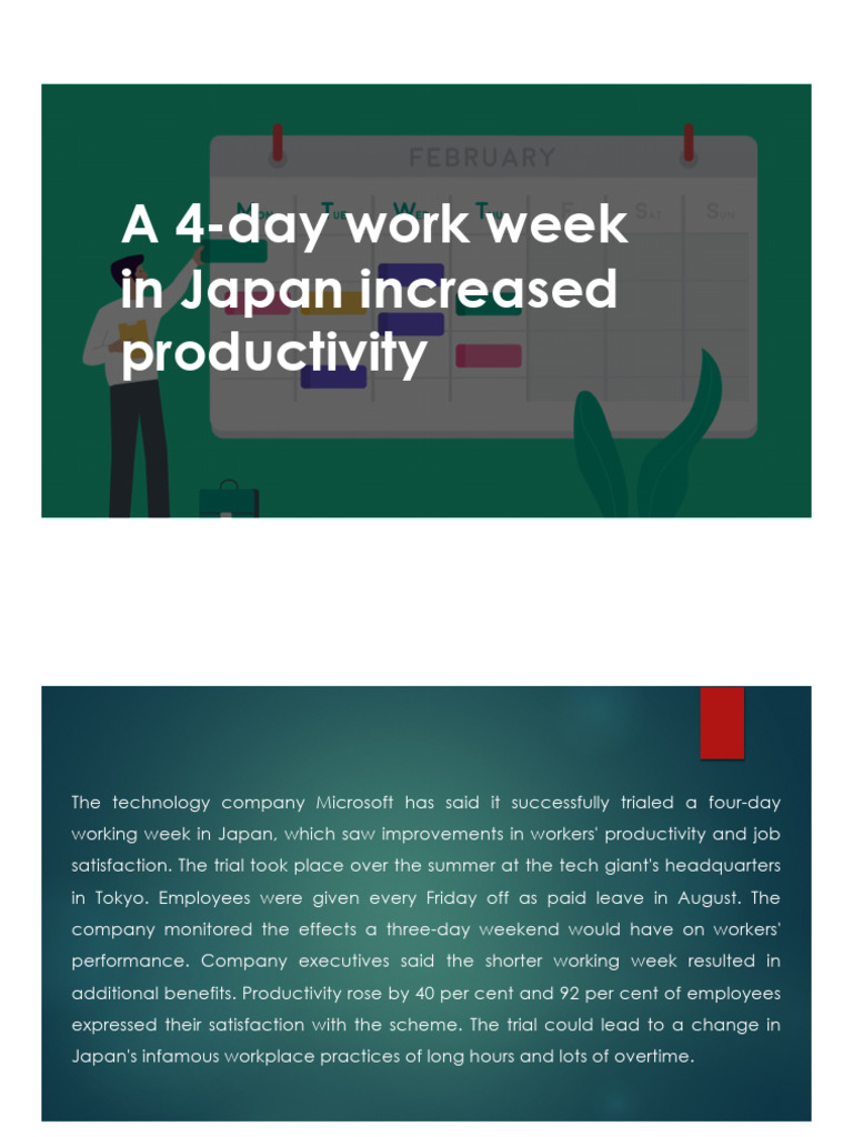 4 Days Work Week | PDF