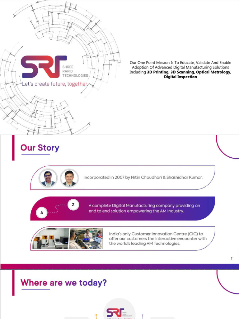SRT Introduction Additive Manufacturing Technologies | PDF