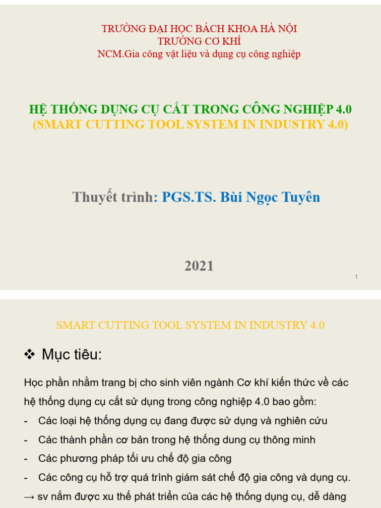 Bai Giang He Thong Dung Cu Trong CN4.0 (C1) | PDF