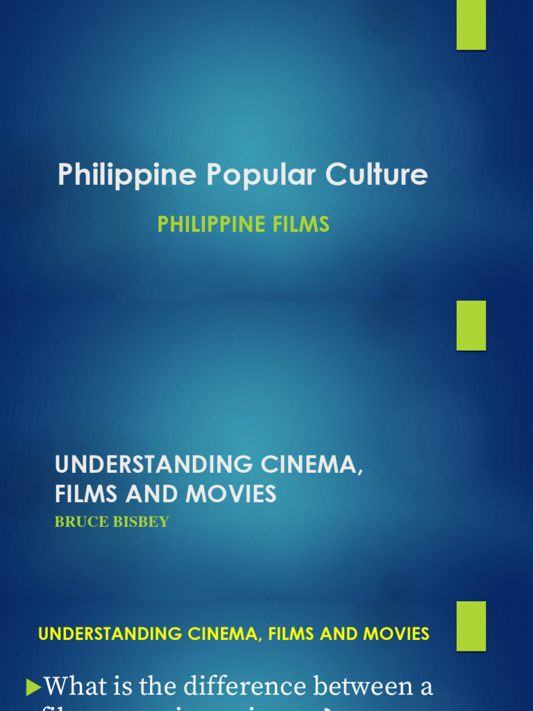 Philippine Cinema | PDF