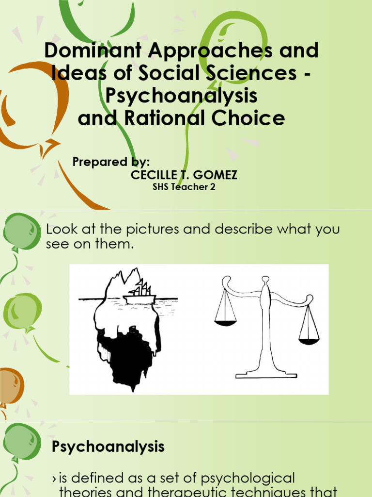 2.1.dominant Approaches and Ideas of Social Sciences | PDF