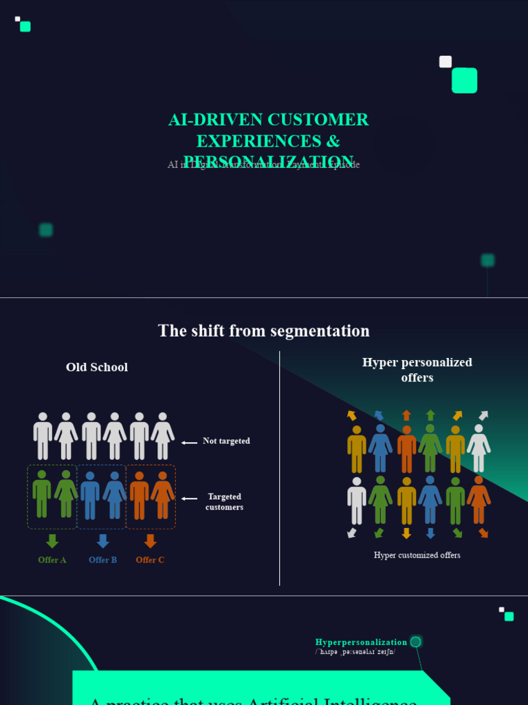 Personalization | PDF | Artificial Intelligence | Intelligence (AI) & Semantics