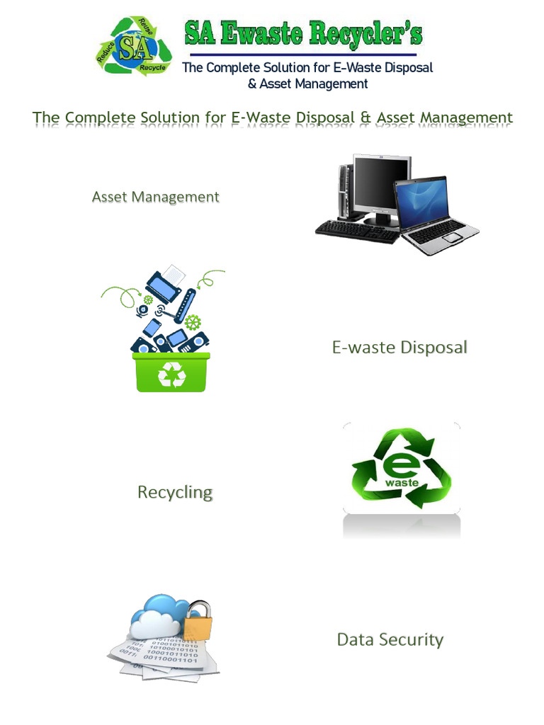 SA E-Waste Profile (1) | PDF | Electronic Waste | Hard Disk Drive