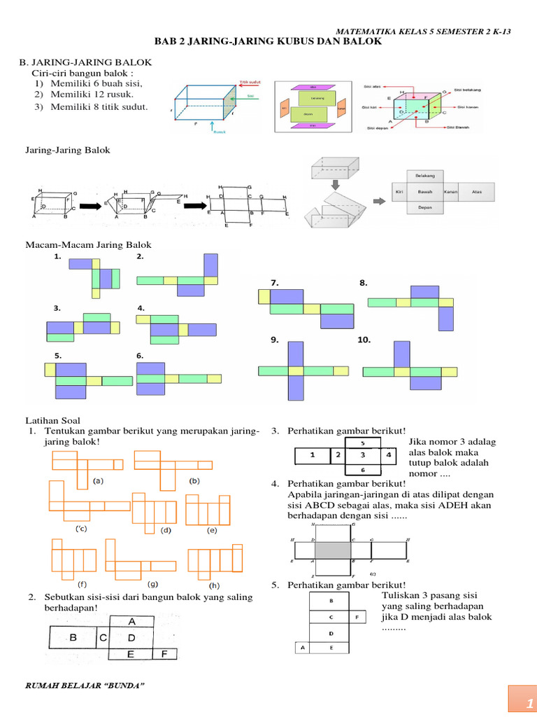 Jaring-Jaring Balok | PDF