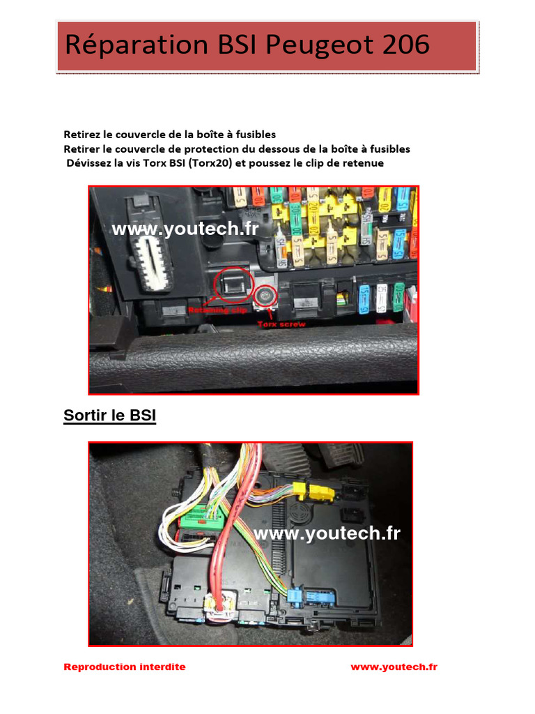 Notice BSI 206 | PDF