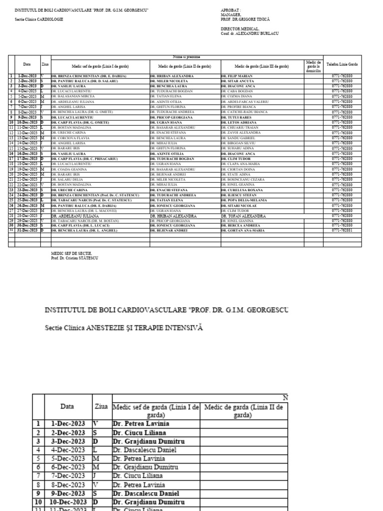 Institutul de Boli CardioVasculare ''Prof DR George IM Georgescu'' Iași ...