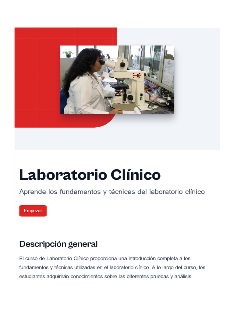 Fundamentos del Laboratorio Clínico | PDF | Ciencia y matemáticas