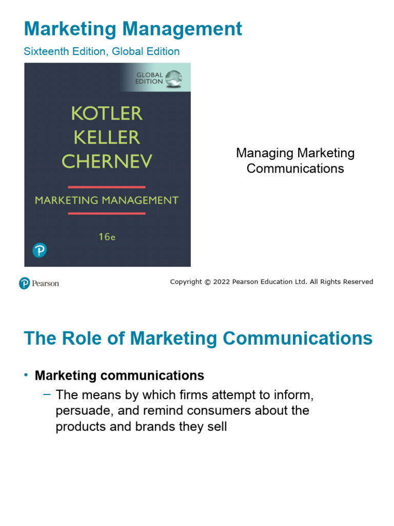 Managing Marketing Communications | PDF