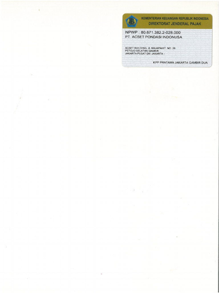 3 NPWP PT Acset Pondasi 230627 123147 | PDF