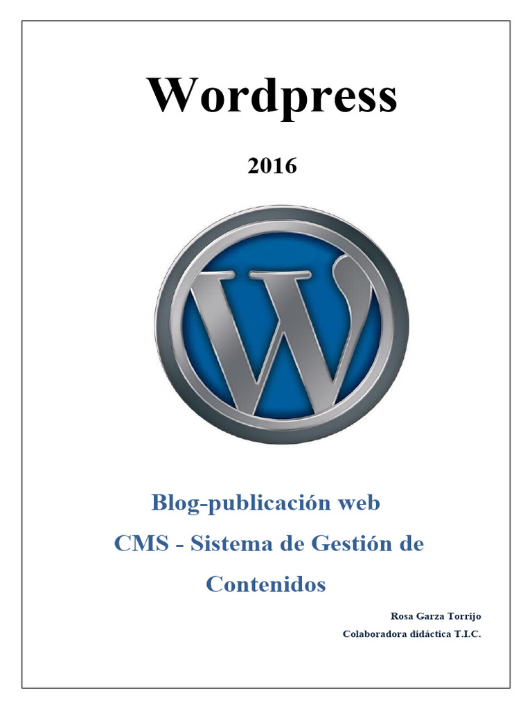 Manual WordPress | PDF | Word Press | Websites