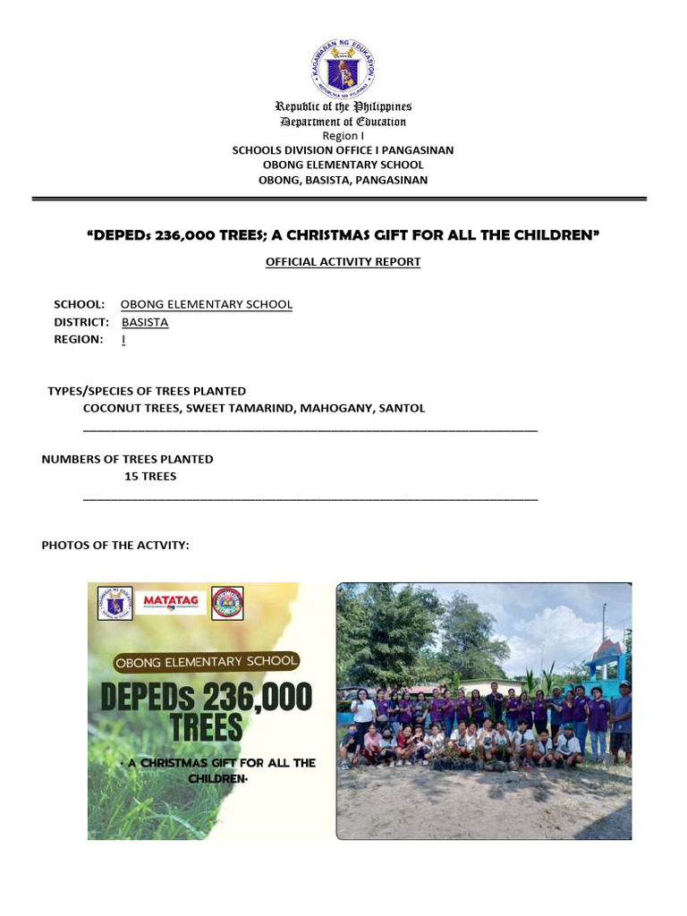 Obong Es - 101258 - Depeds 236,00 Trees | PDF