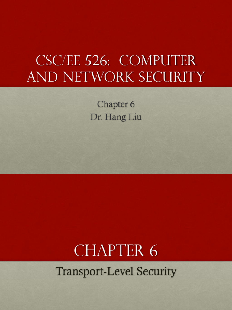 SSL and TLS Security Overview | PDF | Transport Layer Security | Secure Shell