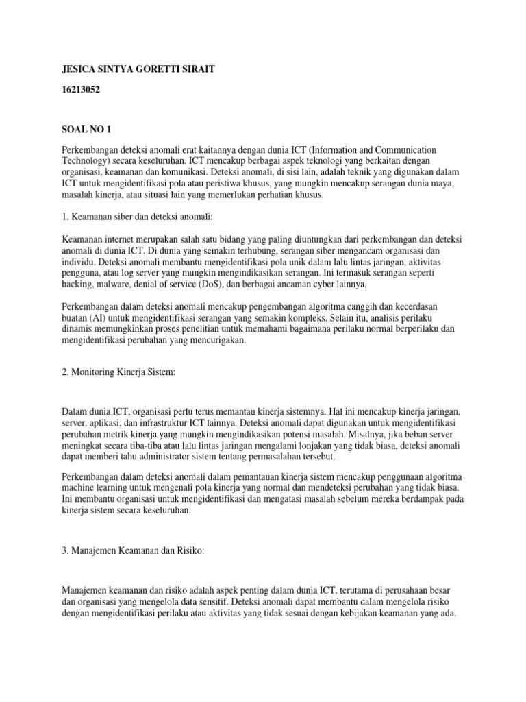 Jesica Sintya Goretti Sirait | PDF
