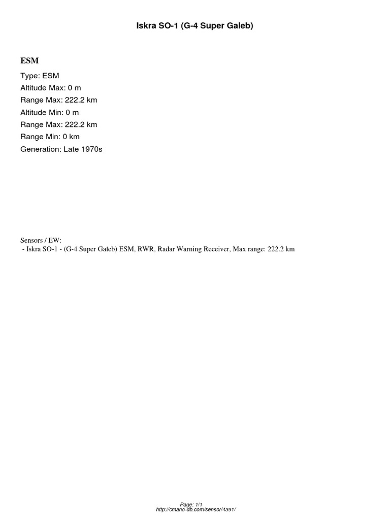 Iskra SO-1 | PDF | Computers