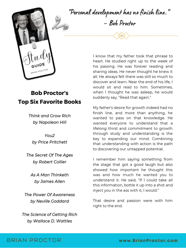 Brian Proctor - Study Guide | PDF | Cognition | Cognitive Science