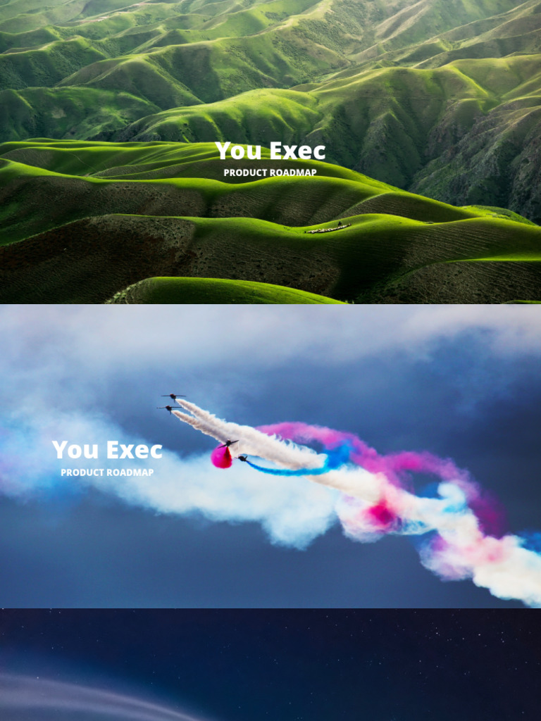 You Exec - Product Roadmap Free | PDF | Marketing | Sales